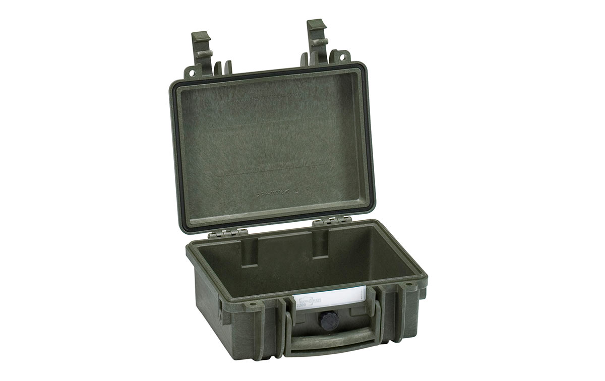 2209GE Green Explorer suitcase without foam Int L220 x A160 x P95