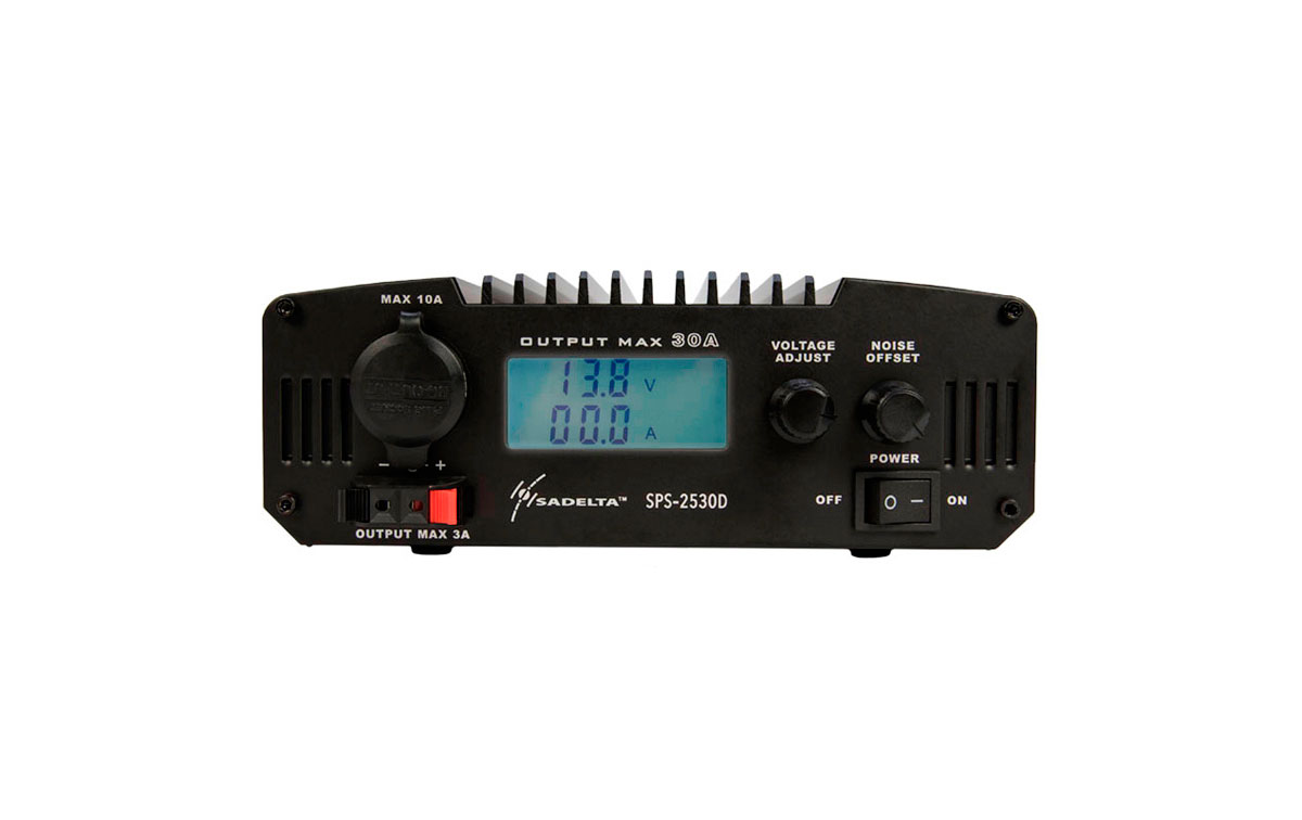 SADELTA SPS 2530D Fuente Alimentación Conmutada 30 amp con Dis...