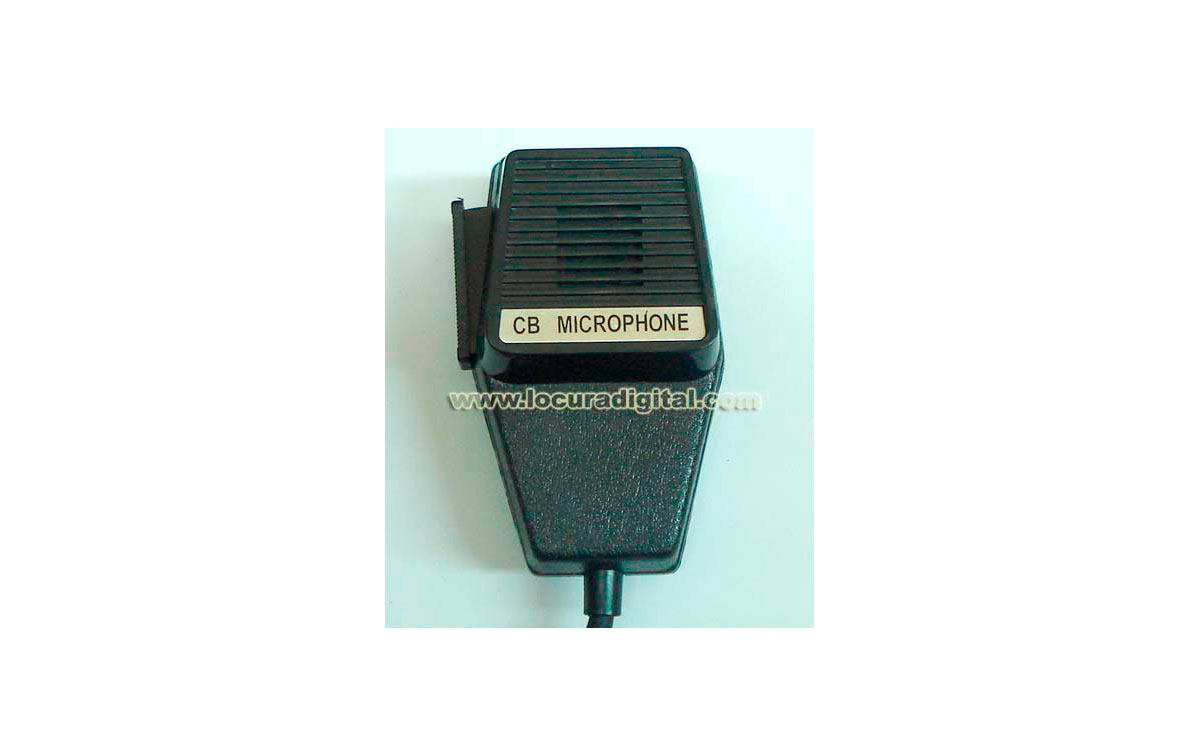 DMC 520-6 Micrófono para emisora de 6 PINS