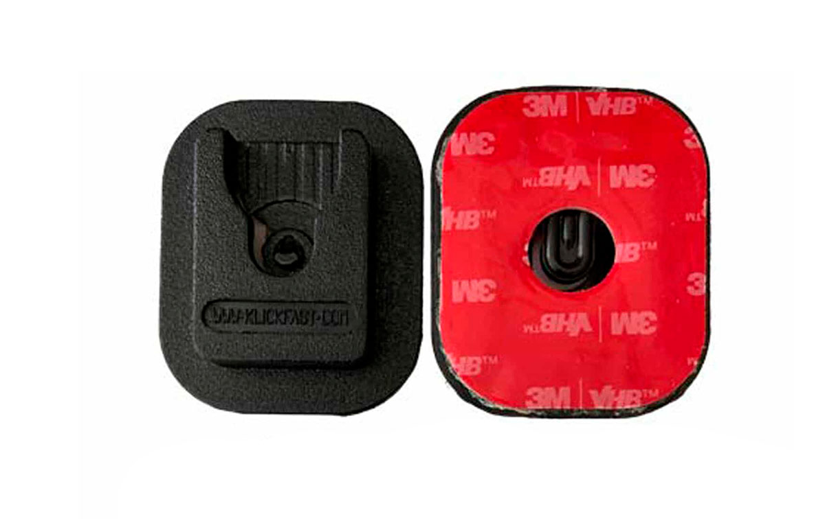 AQ 972 AQUAPAC Support pour clip adhésif 3M pour accrocher le c...