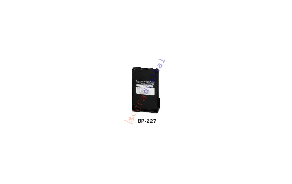 BP 227 BATERIA ORIGINAL LITHIUM STOPS FOR ICOM IC V8Ë