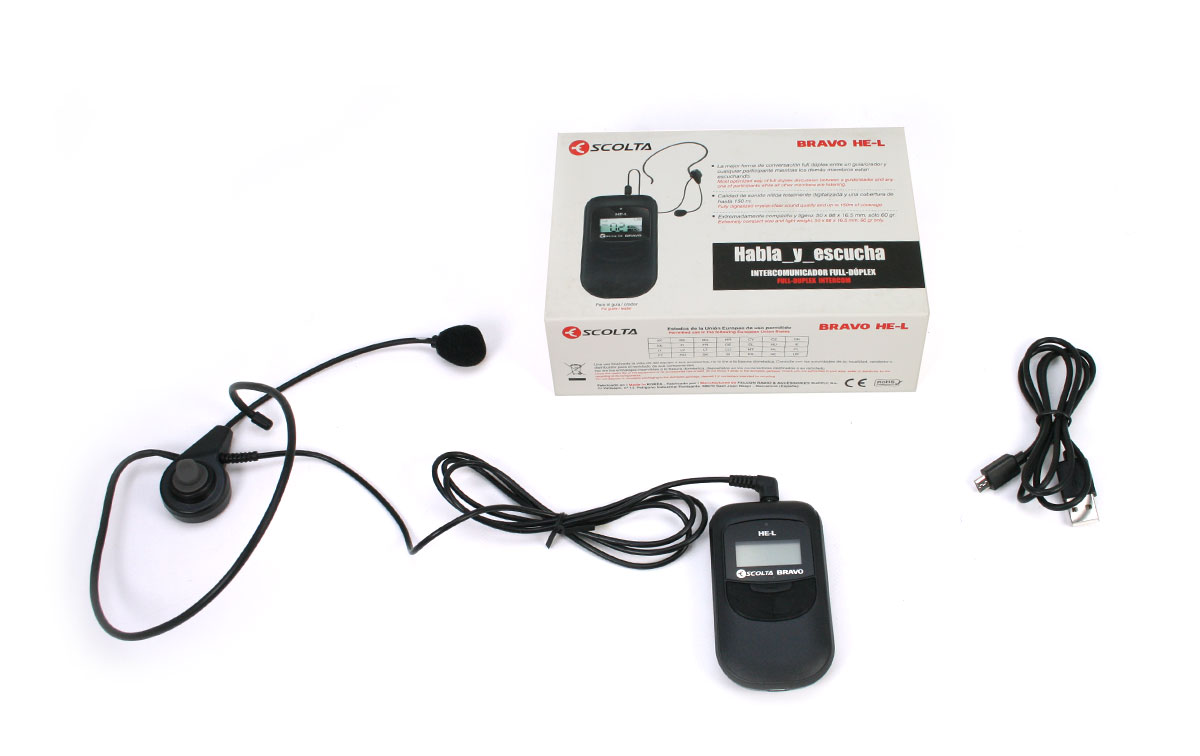 BRAVO-HE-L Full Duplex Intercom 2-4 Ghz for GUIA