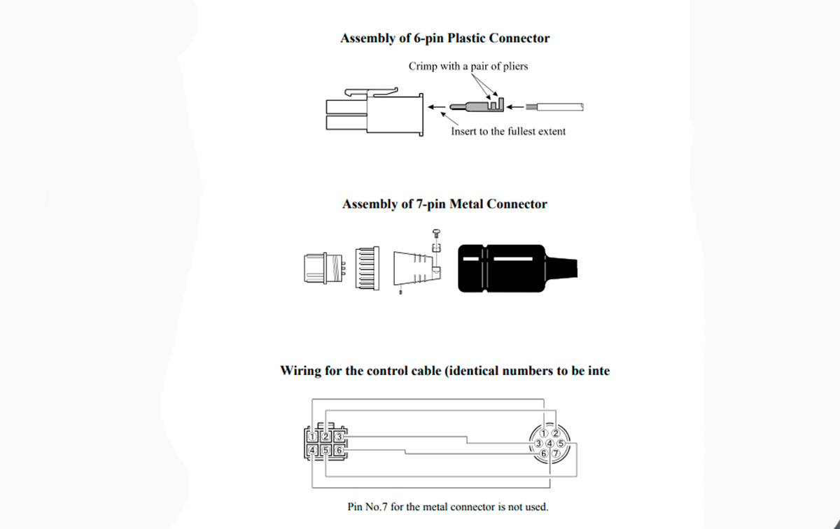 Sondas Y GPS C8 Original Yaesu 6 Pin Antenna Rotator Rotor Plug G-450 G ...
