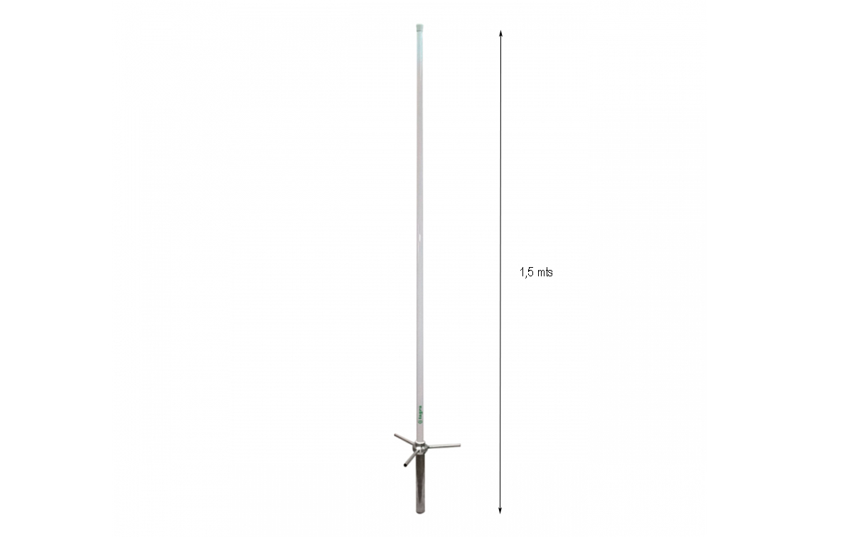 TAGRA GPC-868-12 Antena vertical Omnidireccional 868 Mhz Longitud 1-5m