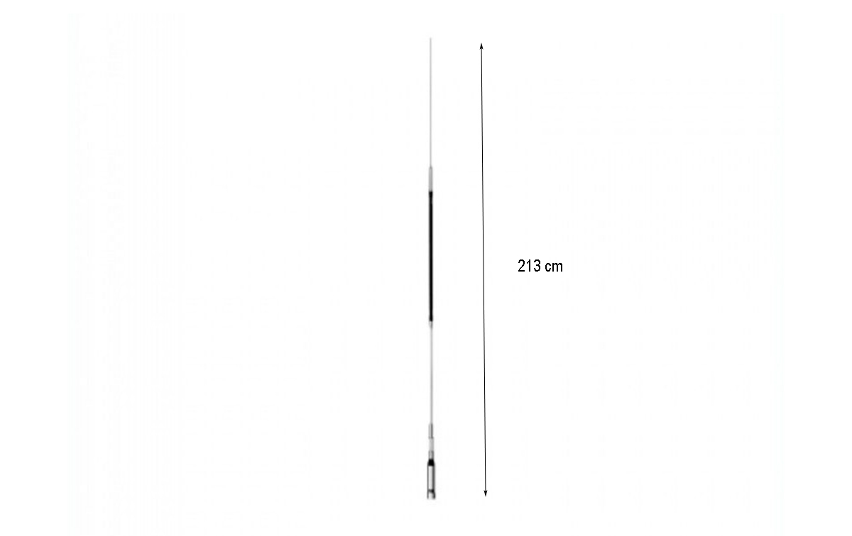 COMET HR7 HF single-band antenna - 7 Mhz 40 meters Length 2.13 meters