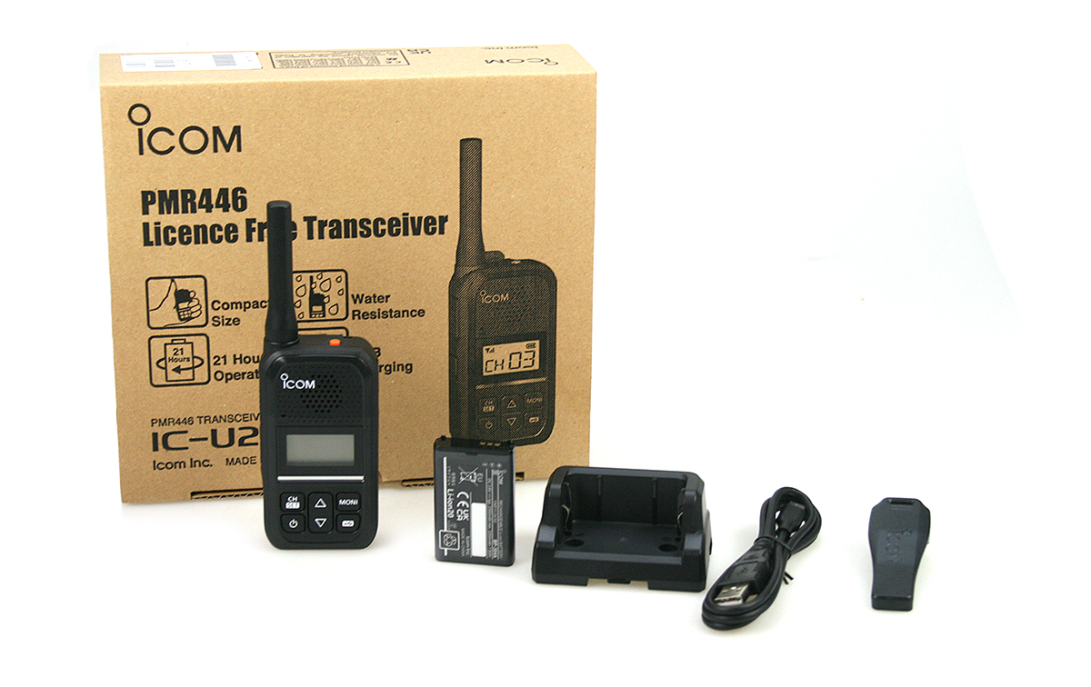 ICOM IC-U20-SR walkie talkie free use PMR 446