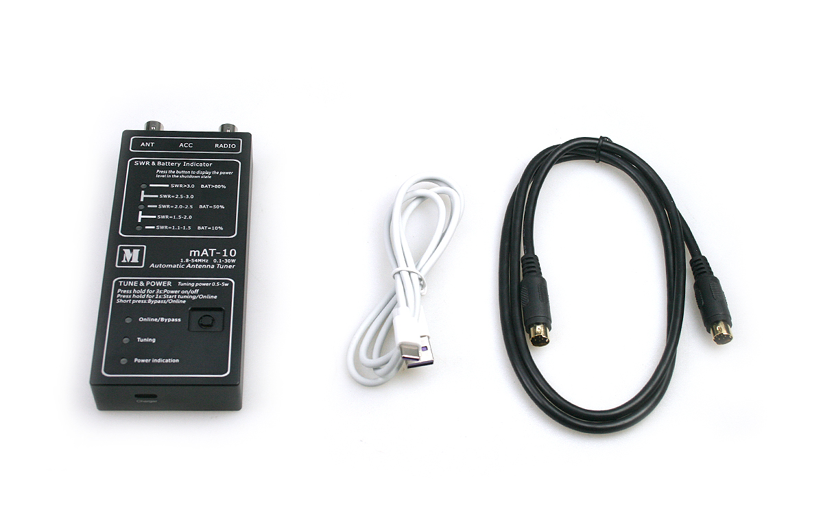 MAT-10-USB Automatic Tuner HF1.8-54 Mhz 30 w Yaesu 817/818