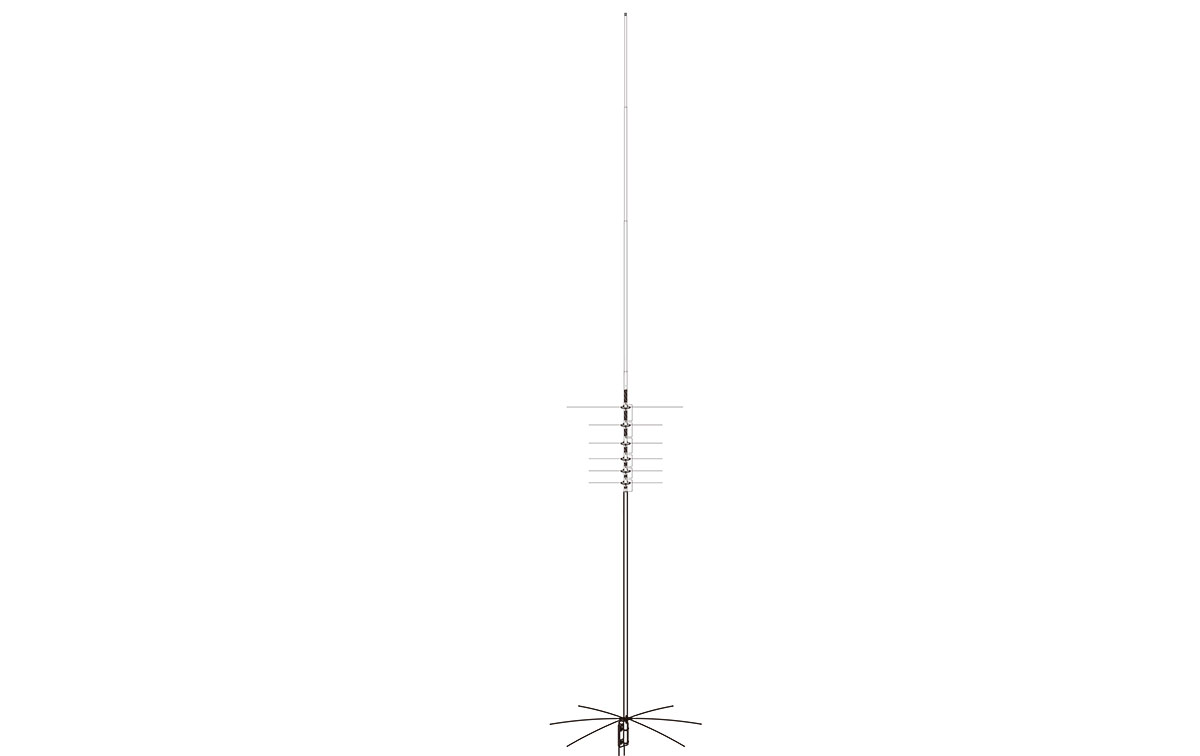 MFJ 1797 Antenne HF verticale 7 bandes : 10, 12, 15, 17, 20, 30 et 40 ...