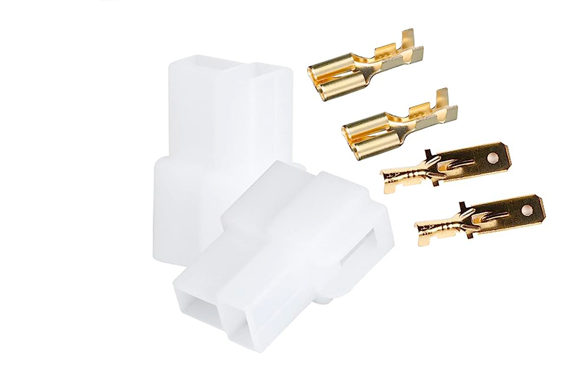 Mirmidon MIR-102 Electrical T Type Connector 2 Pins, Quick Connection