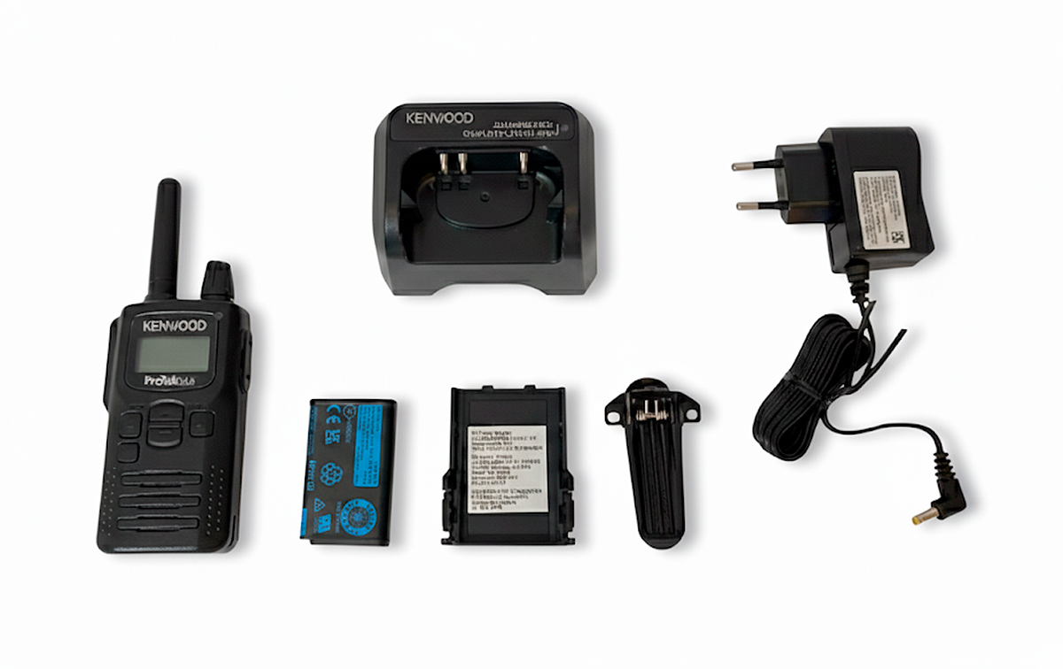 Rádio comunicador KENWOOD PKT-300E de uso gratuito PMR446