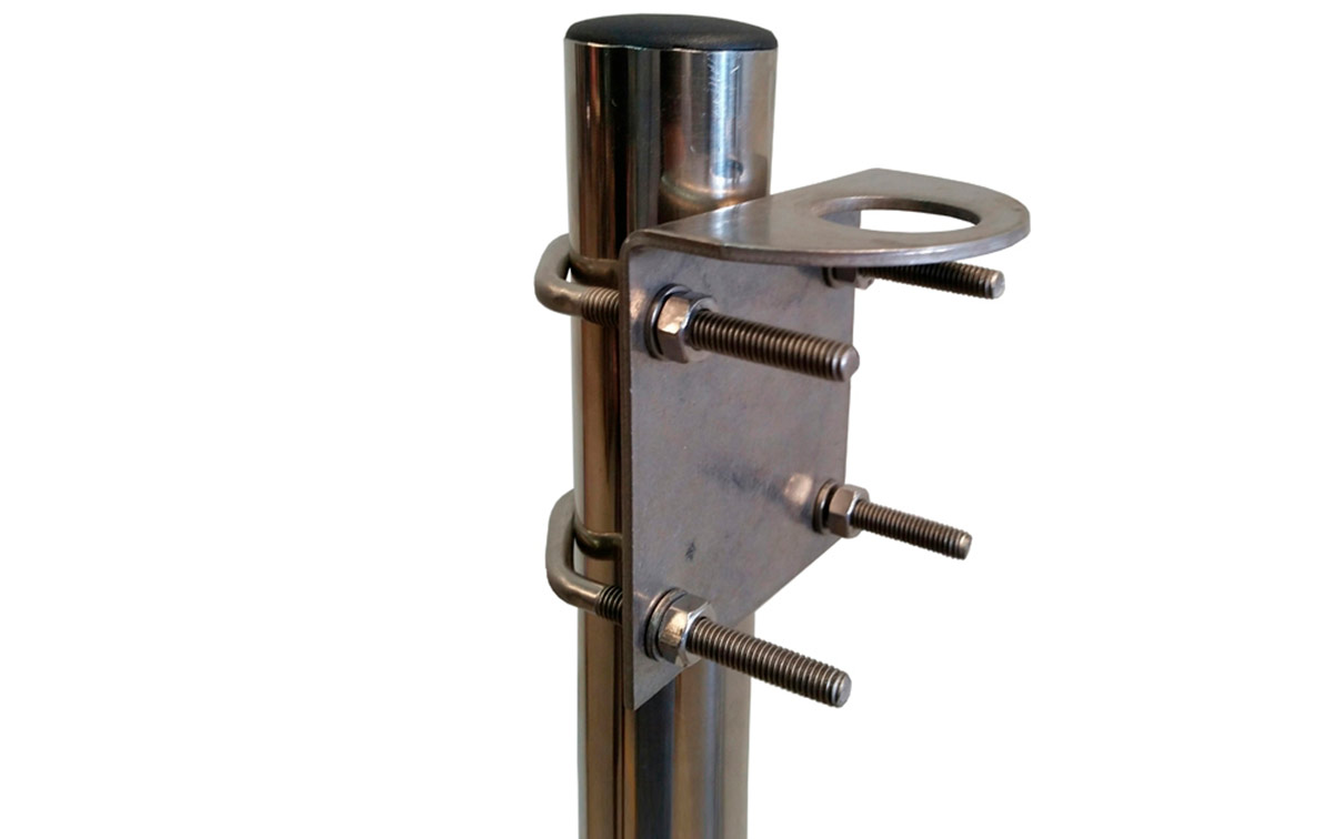 Support de mât de bateau TAGRA SU-25. Antennes marines en acier ...