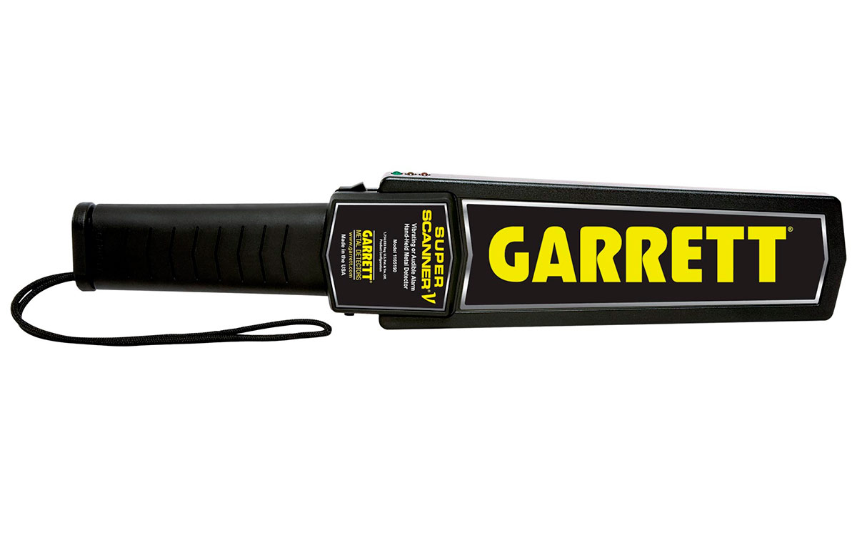 Garrett Super Scanner-V Detector de metales de mano