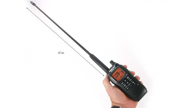 ACMR401 PRESIDENT Tactical antenna CB 27 Mhz for walkies TNC connector