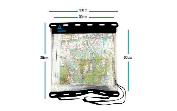 AQUAPAC 808 Waterproof and lightweight map case, large size