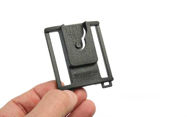 AQ977 AQUAPAC. Quick clip-type support for a maximum 50 mm belt