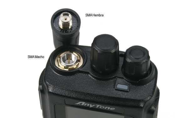 ANYTONE AT-D168 UV Walkie doble banda DMR 144/430 Mhz APRS digital