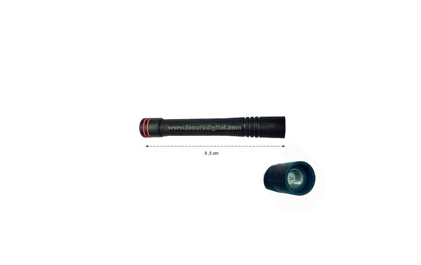 ATU-6DS VERTEX ANTENNE COURTE ORIGINALE POUR VX231 UHF 450-485 Mhz 8 C...