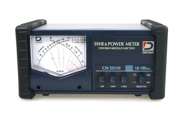 DAIWA CN-501-H SWR Meter / Wattmeter from 1.8 to 150 Mhz Watts 1500