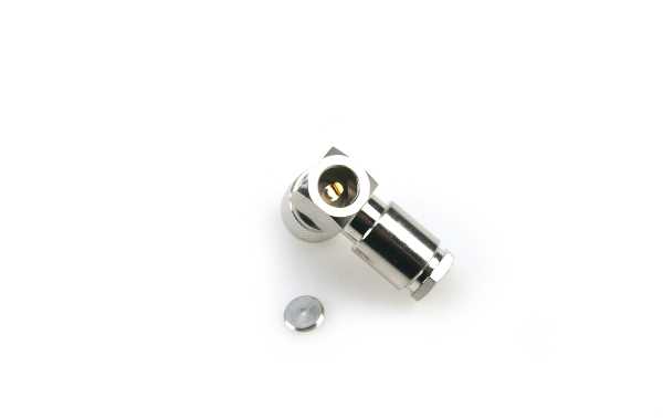 CON4262 Conector N Macho acodado 90 grados para soldar LMR400 PTFE