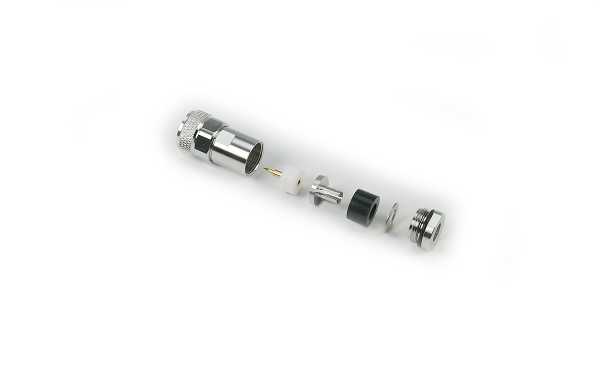 M &P CON7-M-S Conector N macho para soldar cable diametro 7,3 mm