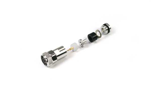 M &P CON7-M-S Conector N macho para soldar cable diametro 7,3 mm