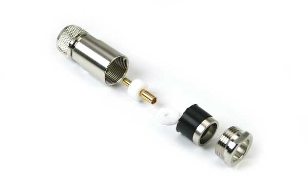 M &P CON-UHF-13- MSL Male PL connector cable diameter 12.7mm