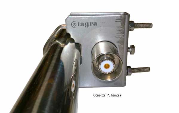TAGRA Antenna aerial band 118 - 136 Mhz aviation length 175 cm