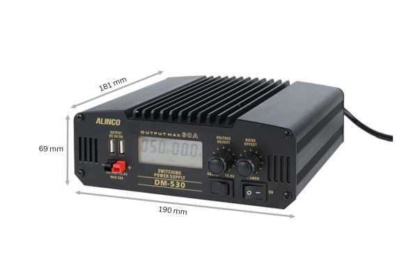ALINCO DM-530-E 30 Amp Power Supply