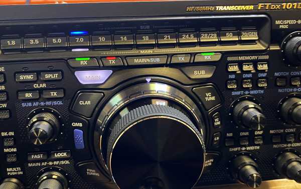 Yaesu FT DX 101D Equipo de HF 160 a 6 metros con SDR