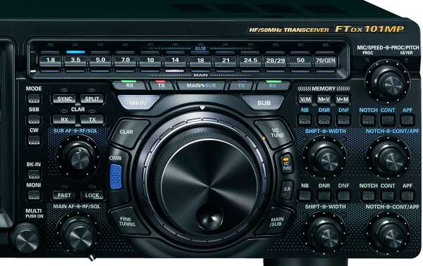 YAESU FTDX101MP HF/50 MHz TRANSCEIVER with 200 Watt Output