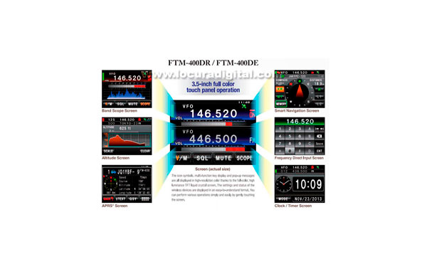 YAESU FTM-400XDE C4FM Dual Band 50W Digital/FM Mobile Transceiver