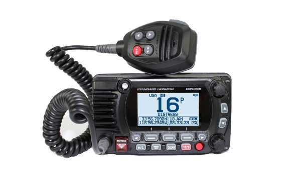 STANDARD HORIZON GX-1800-GPS-BLACK. Nautica GPS station. Color Black