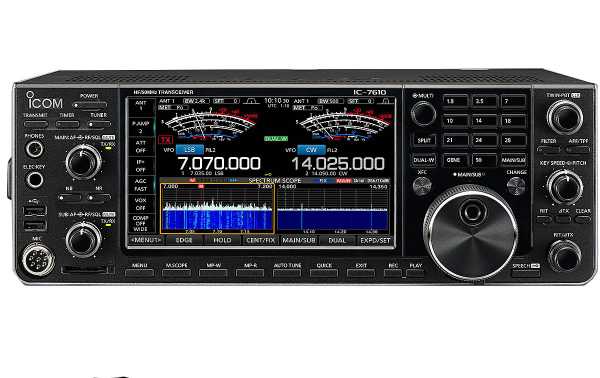 ICOM IC-7610 Transceptor HF / 50MHz Todo Modo.