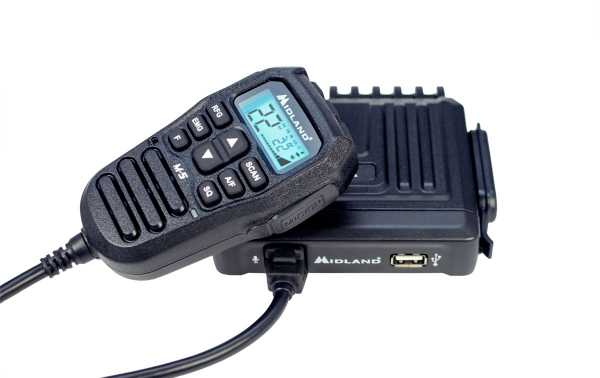 MIDLAND M-5 Emisora CB MULTI con controles en el micrófono