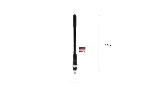 PROCOMM JBC-800 Antenna 3/8 thread for radiant vehicle CB27 Length 22 ...