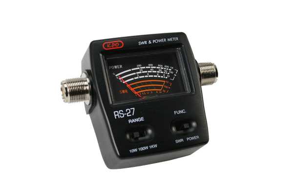 K-PO RS-27 Stationary SWR meter wattmeter CB 27 Mhz and 10 meters