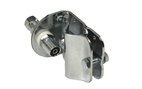 FIRESTIK K-64A 3-WAY MIRROR MOUNT FOR 3/8" ANTENNAS AND ACCESSORI...