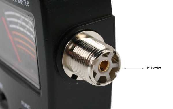 K-PO RS-27 Stationary SWR meter wattmeter CB 27 Mhz and 10 meters