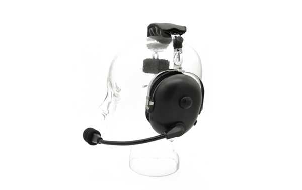 KEP-1000K Single Speaker Headset with Boom Microphone for Kenwood