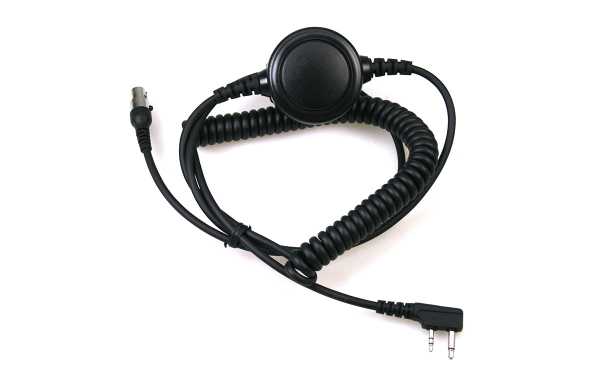 KEP 1000S2 Single Speaker Headset with Boom Microphone for Alinco