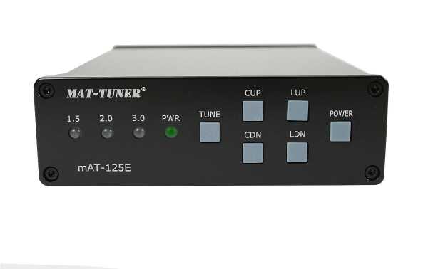 MAT-125E Coupleur Automatique Kenwood / Yaesu / Icom HF 1.6 A 54 Mhz