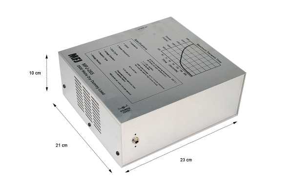 MFJ MFJ-265 2500W DRY DUMMY LOAD, FAN COOLED