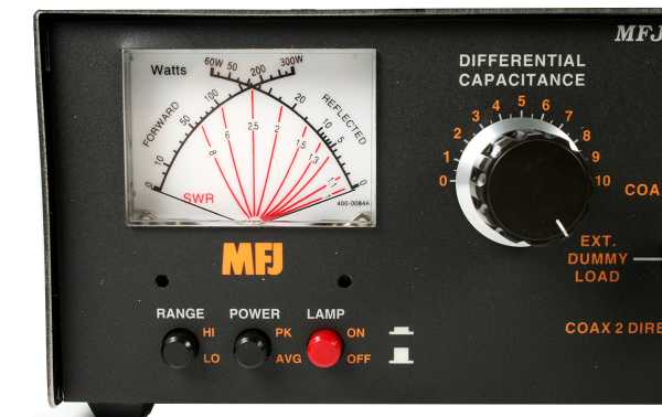 MFJ986 Manual coupler power 1.5 KW, coverage 1.8-30 MHz