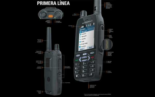 MOTOROLA MXP-600 UHF TETRA Walkie profesional UHF 350-470 Mhz