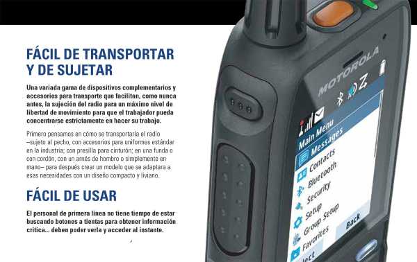 MOTOROLA MXP-600 UHF TETRA Professional Walkie UHF 350-470 Mhz