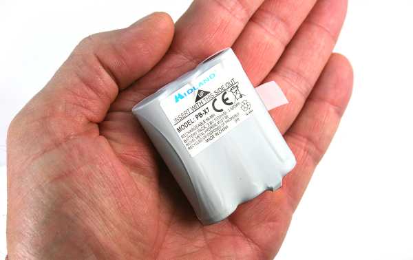 PB-X7 MIDLAND Original Ni-MH 1000 mAh battery for XT-70 walkie
