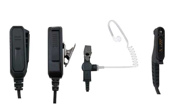 NAUZER PIN39-GCAI Micro Transparent Earpiece for R7 walkie
