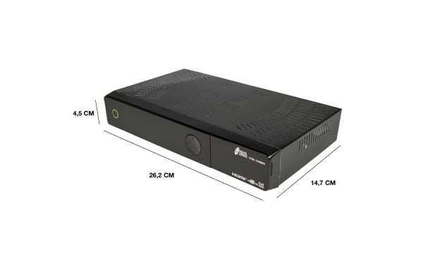 IRIS-9700 RÉCEPTEUR SATELLITE COMBO FULL HD + WIFI TDT2