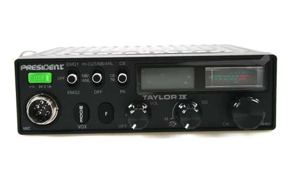 President TAYLOR-IV-DM CB27 transmitter voltage 12/24 v CH 40 Channels