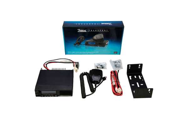 ZODIAC TRANSPORT 80 Mobile professional radio 66-88 Mhz. 250 channels.